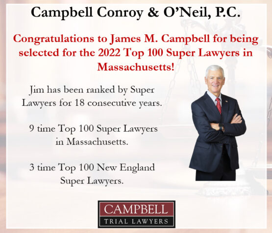 Jim Campbell Selected Among The 2022 Top 100 Super Lawyers In